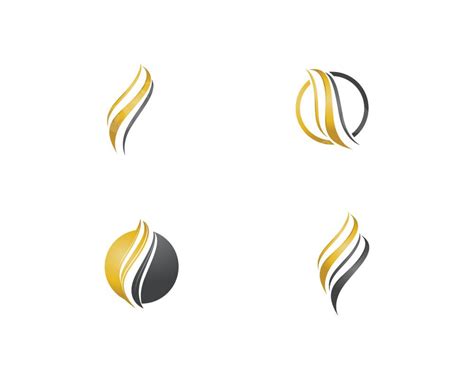 Hair Logo Vector Abstract Art Face Cosmetic Isolated Png And Vector