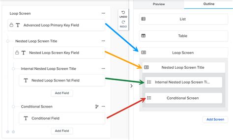 Create An Advanced Loop In The Builder Gocanvas Help Center