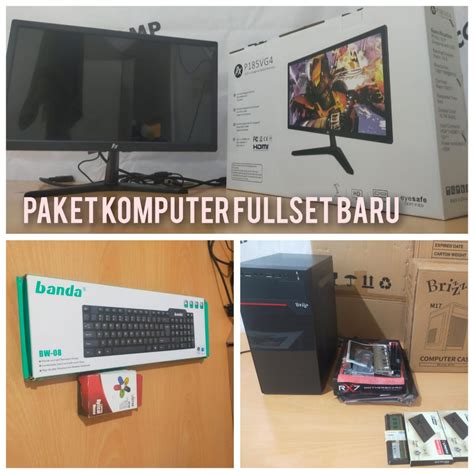 Jual Paket Komputer Fullset Baru Core I Core I Core I Hdd Ssd Led Wide Shopee Indonesia