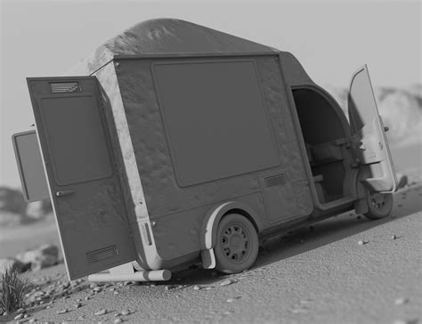 Apocalyptic Catering Truck Daz D