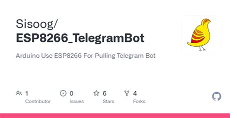 Github Sisoogesp8266telegrambot Arduino Use Esp8266 For Pulling