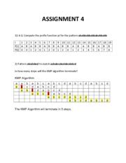 Assignment 4 Solution ASSIGNMENT 4 32 4 1 Compute The Prefix Function