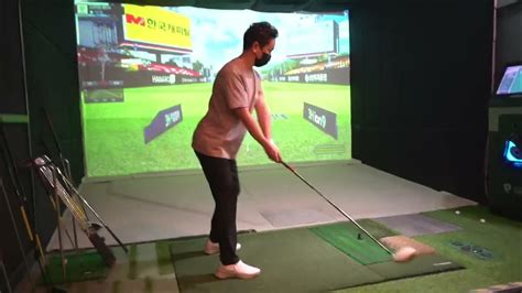 백스윙 공간 더 만들고 어깨 더 밀고 골반 살짝 감고 뒤에서 바깥으로 타격하였더니 대박이네요 Youtube