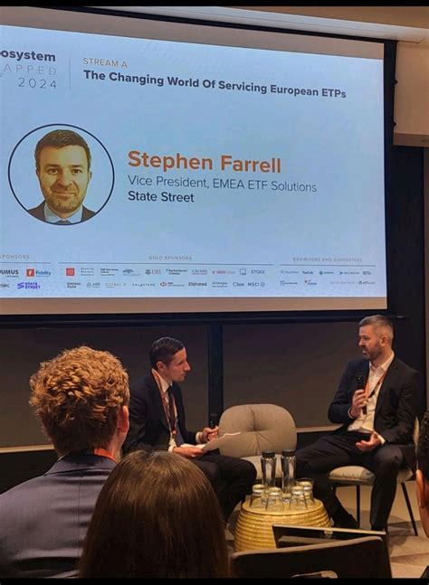 Stephen Farrell On Linkedin Many Thanks To Tom Eckett And The Etf