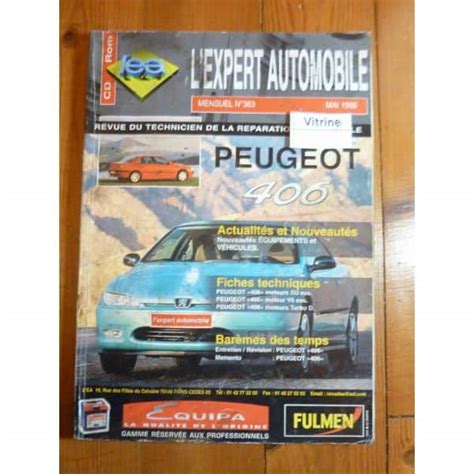 RTA Revue Technique PEUGEOT 406