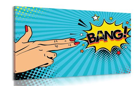 Kép Pop Art Motívummal Bang Dovidohu
