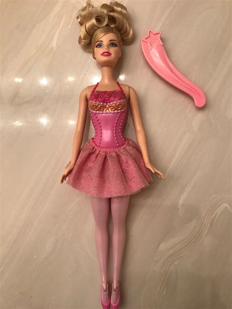 Barbie Ballerina Doll Be A Ballerina Online 2009 Mattel Comb Jointed