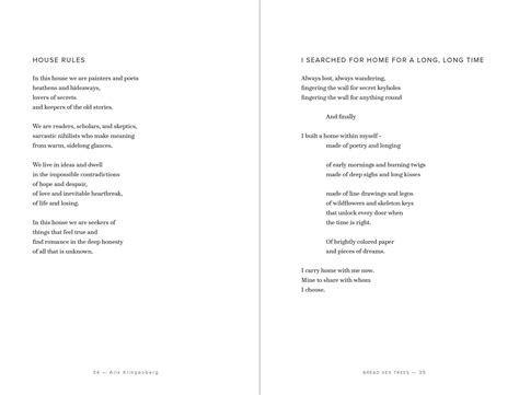 Bread Sex Trees Book By Alix Klingenberg Official Publisher Page