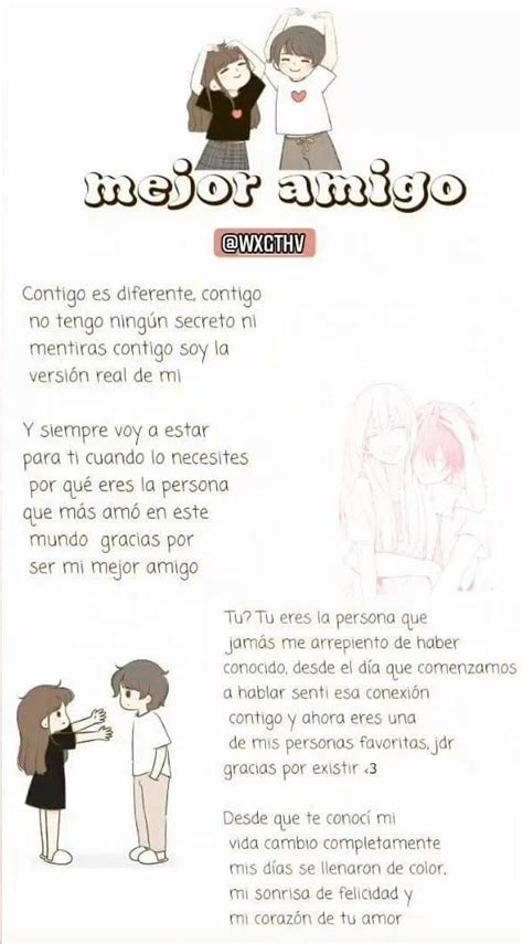 Carta para tú mejor amigo Cartas para mejor amiga Cartas amigas