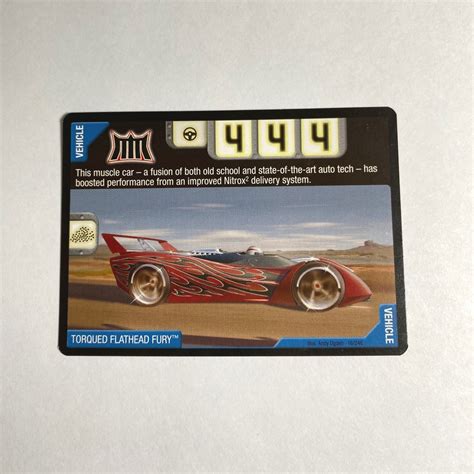 Acceleracers Torqued Flathead Fury Card 16 246 — Acceleracers Hub