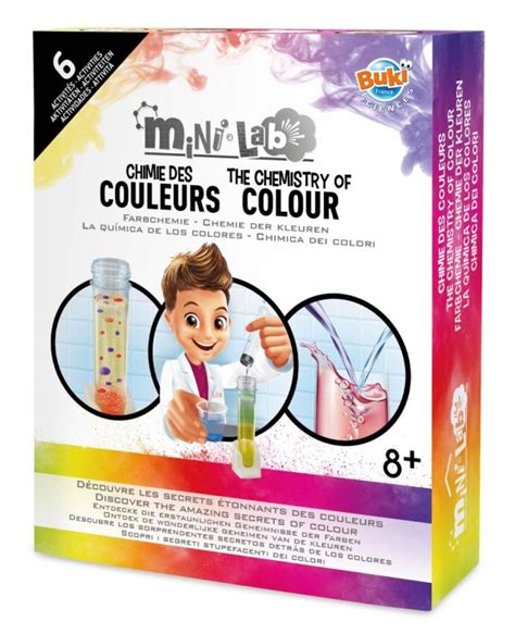 Buki Mini Lab Chemistry Of Colour Science Kit Toytastic