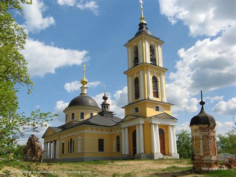 Воскресенская церковь. / Петушинский район, Воскресенье село. / Русские ...