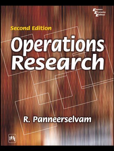 Amazon Operations Research 2 E EBook Panneerselvam R Kindle