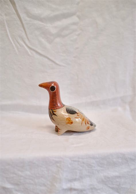 Vintage Mexican Folk Art Bird Etsy