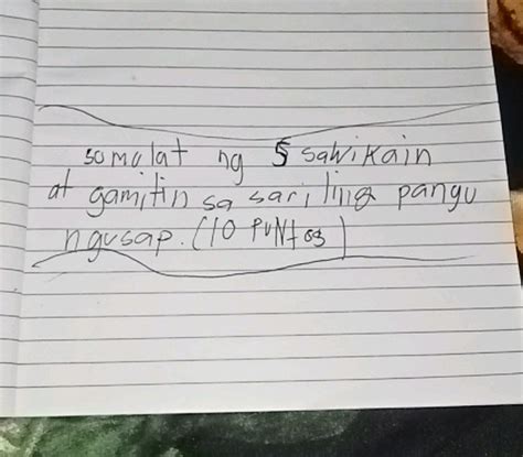 50 Mulat Ing 5 Sawikain At Gamitin Sa StudyX