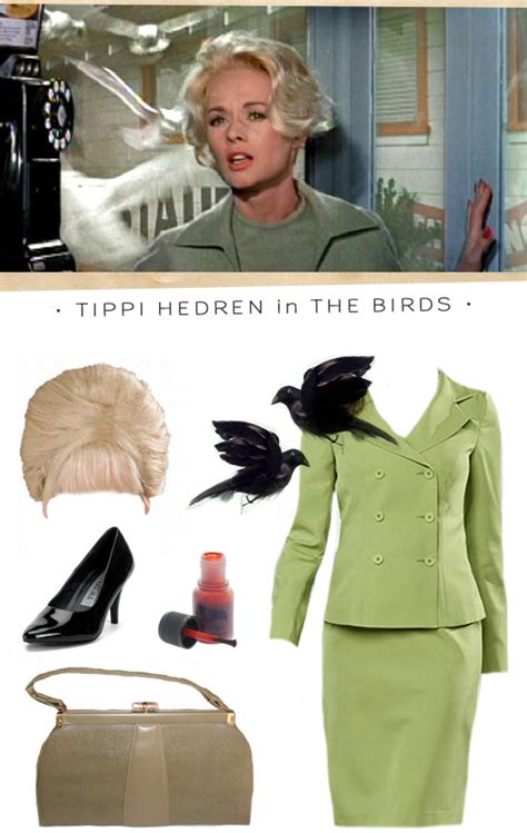 Alfred Hitchcocks The Birds Halloween Costume Ideas Hitchcock