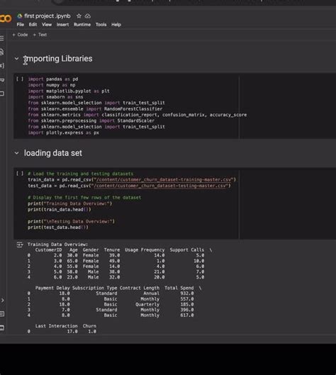 machinelearning datascience customerchurn uneeqinterns ai python amina shaheen 12 comments