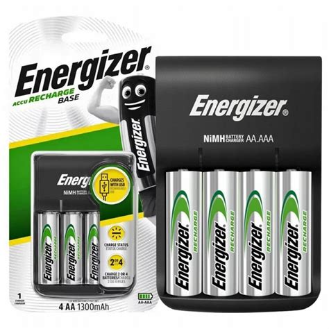 Ładowarka Energizer Base 4 Akumulatory Aa Akumulatorki Loombardpl