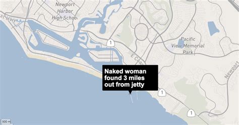Mystery Surrounds Naked Woman Rescued 3 Miles Off Newport Beach Coast