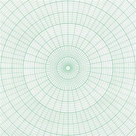 Polar Coordinate Graph Paper