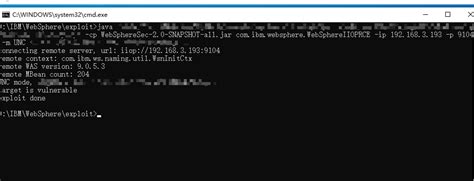 websphere remote code execution vulnerability cve 2020 4534 threat