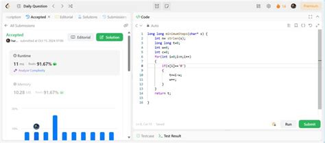 Leetcodewarrior Dailycoding Problemsolved 100daysofcode