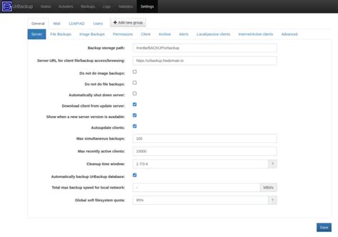 How To Install Urbackup Server And Client On Debian