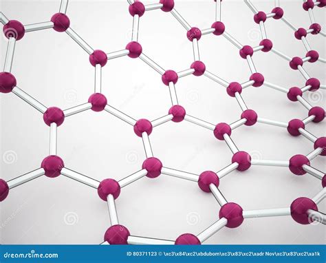 molecular mesh structure rendered stock illustration illustration of