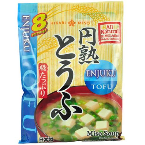 Hikari Enjuku Instant Miso Soup Tofu 150 G 8 Servings Sensasian Fare
