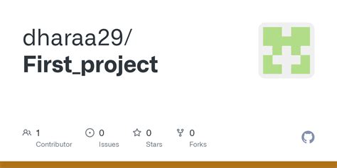 GitHub Dharaa29 First Project