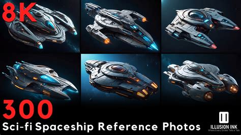 Artstation 300 Sci Fi Spaceship Reference Photos 8k Artworks