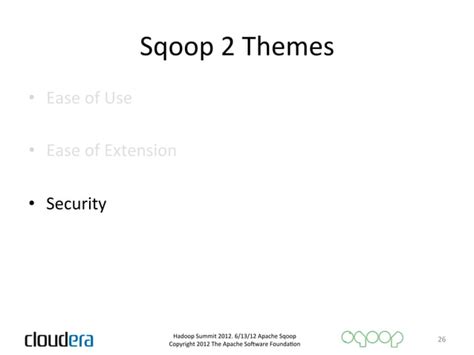 New Data Transfer Tools For Hadoop Sqoop 2 Ppt