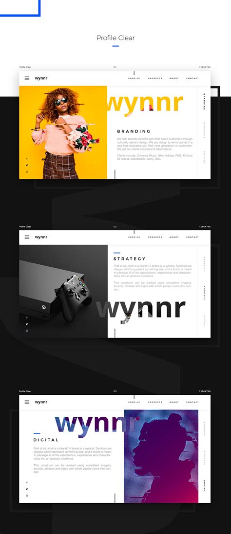 Wynnr Behance