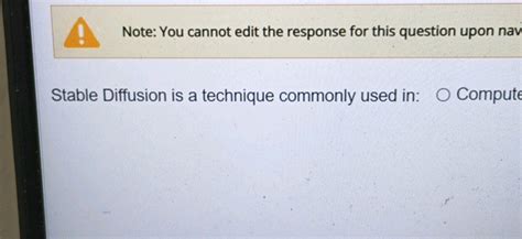 Note You Cannot Edit The Response For This StudyX