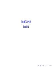 Tutorial 2 Pdf COMP2120B Tutorial 2 Tutorial Exercise 1 Sum Of