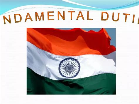 Ppt Fundamental Duties Powerpoint Presentation Free Download Id