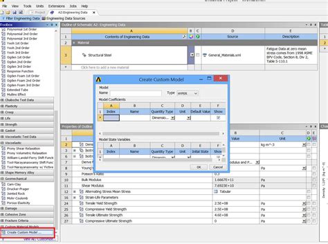 How To Use User Defined Material Model