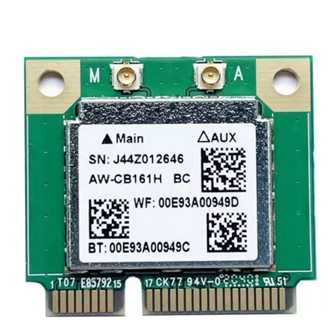 Dual Band Realtek Rtl8821 Aw Cb161h Wifi Wlan Card Bluetooth 4 0 Combo 3043 17 34 Picclick Au