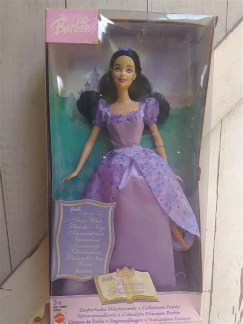 Rare 2003 Barbie Princess Collection Snow White Doll Toy Brand New