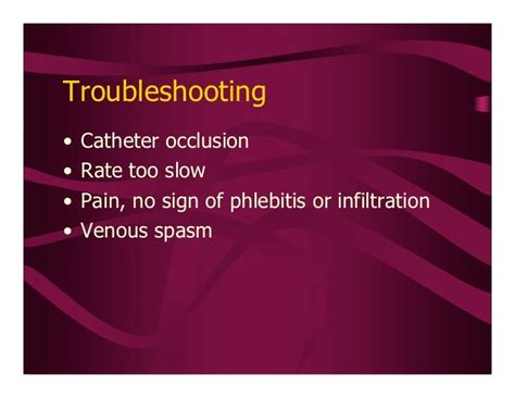 Peripheral Iv Therapy