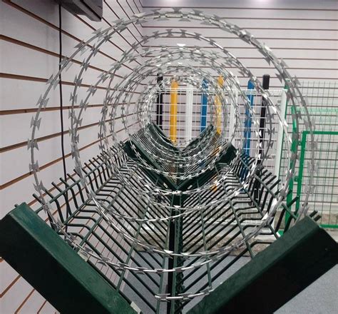 Concertina Wire Stainless Steel Or Galvanized Steel