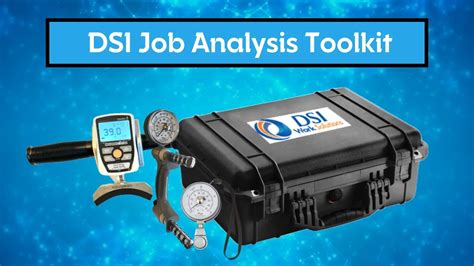 dsi job analysis toolkit dsi work solutions