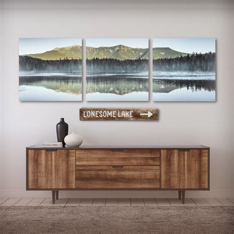 Lonesome Lake Triptych Shaun Terhune Photography