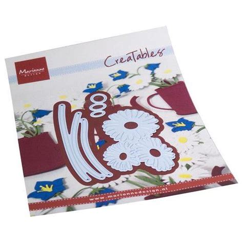 Marianne Design Creatables Cutting Dies Daisies Lr0790 Buddly Crafts
