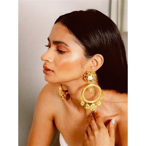 Buy Radhika Agrawal Jewels Seascape Gold Drops And Danglers With Pearl