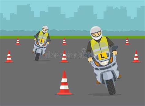 Learner Motorcyclist Stock Illustrations 12 Learner Motorcyclist