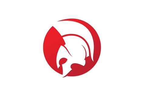 Spartan Helmet Logo Design Template Graphic By Bigbang · Creative Fabrica
