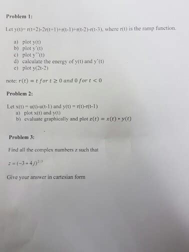 solved let y t r t 2 2r t 1 r t 1 r t 2 r t