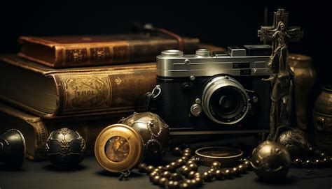 Premium AI Image Christianity Objects Symbols Photograhpy