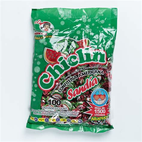 Bolsa Chiclin Sandia 100 Confiteria Americana